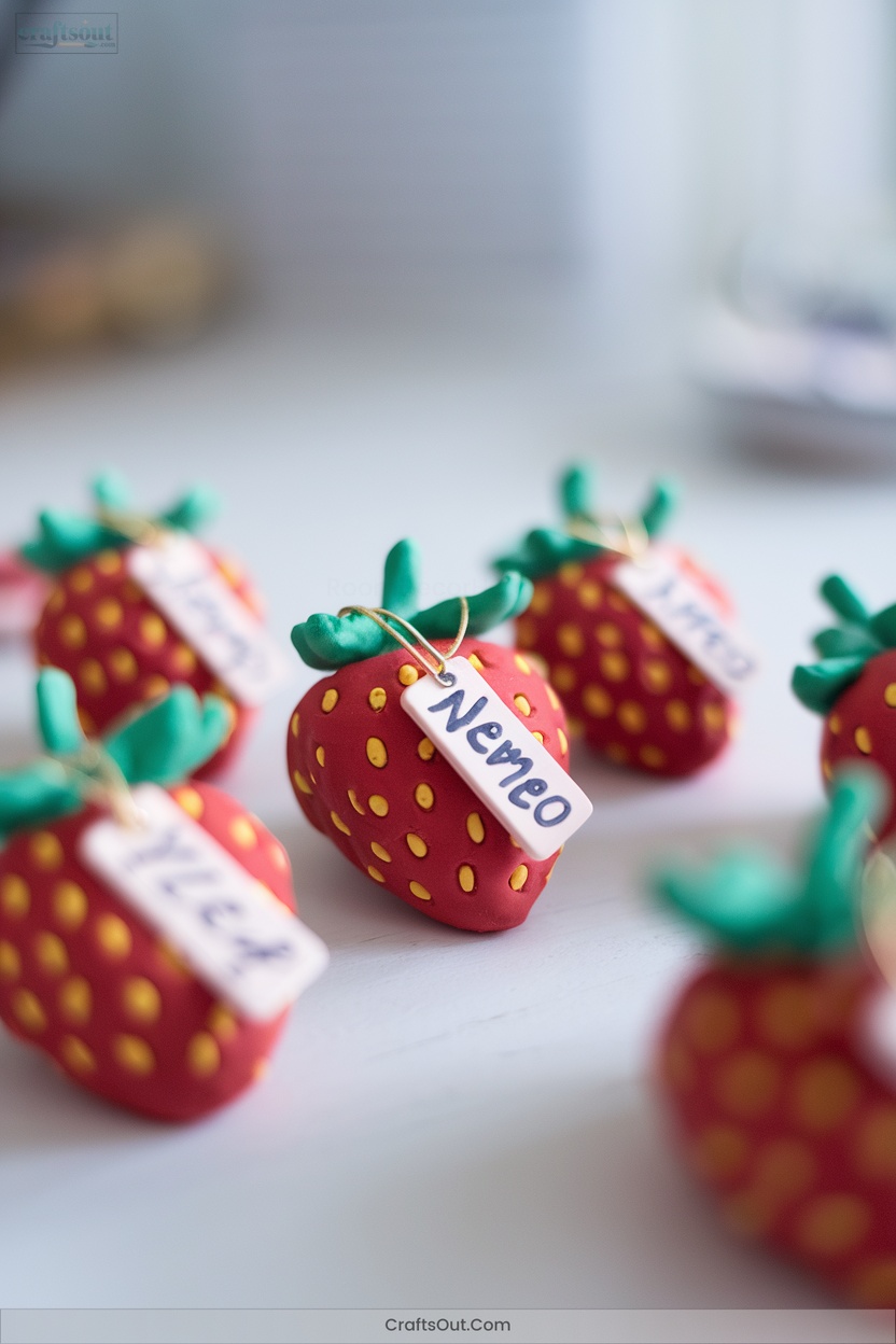 10 Sweet Clay Crafts Strawberry Designs For Summer 2026