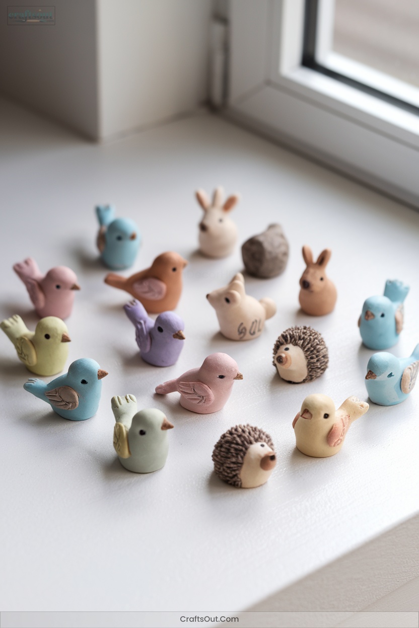 19 Cute DIY Small Clay Crafts For Gifts And Decorations