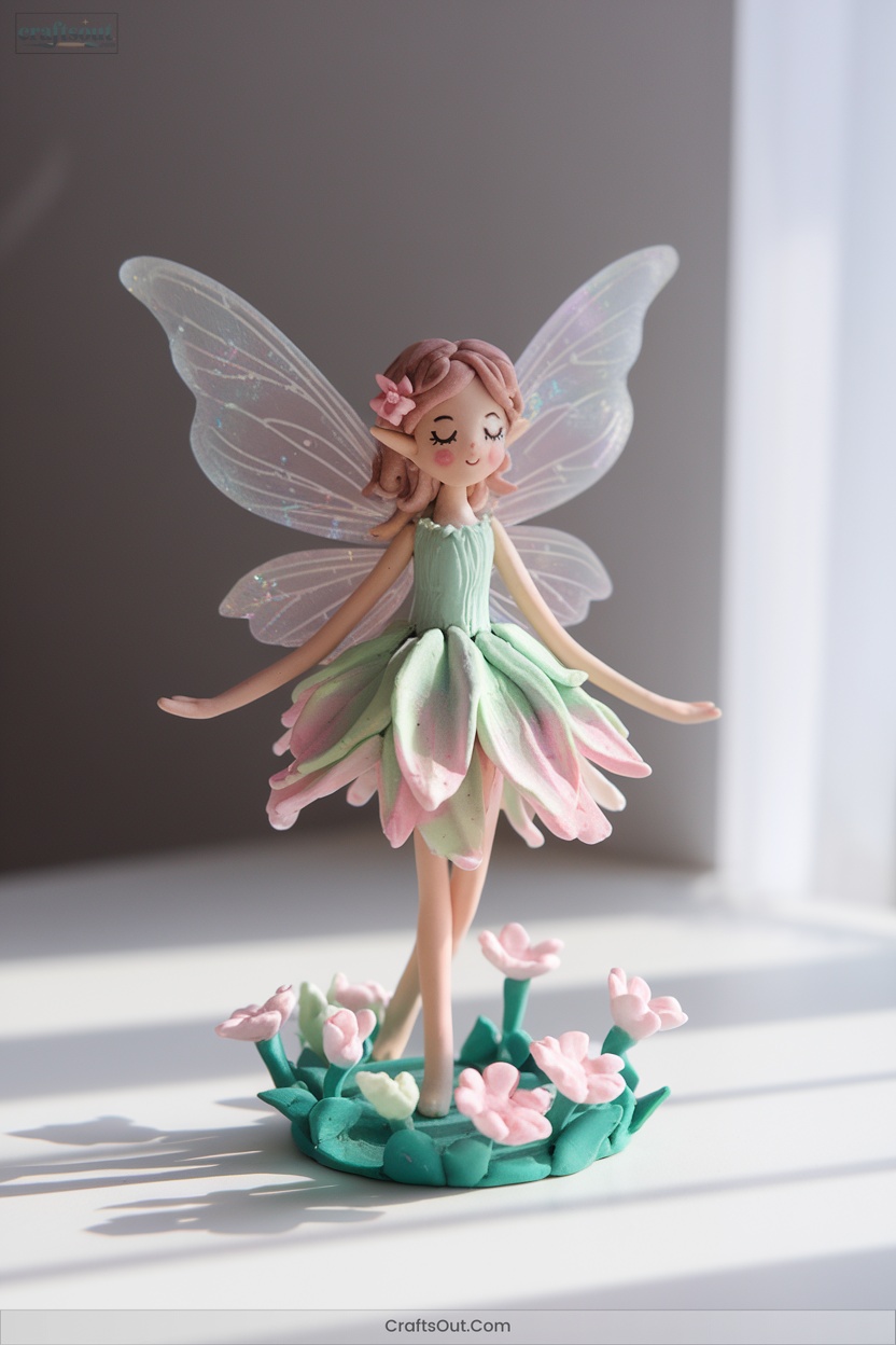 10 Magical Polymer Clay Crafts Fairy Figurines To Create