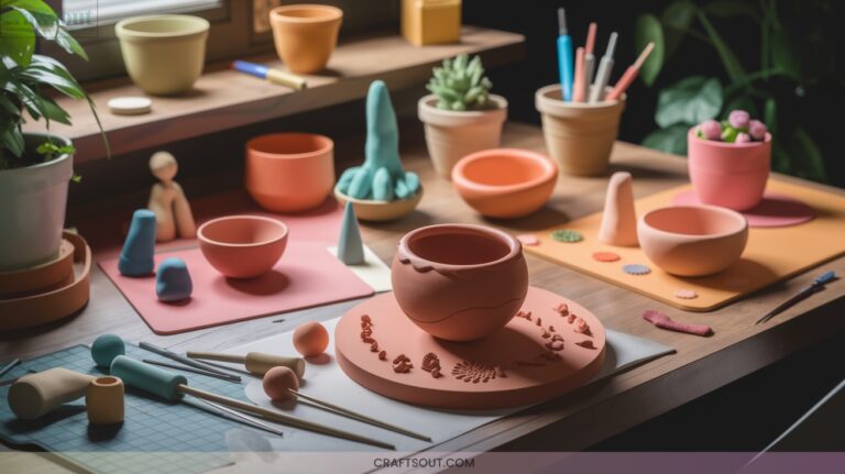 18 Fun Air Dry Clay Crafts For Kids To Make This Spring