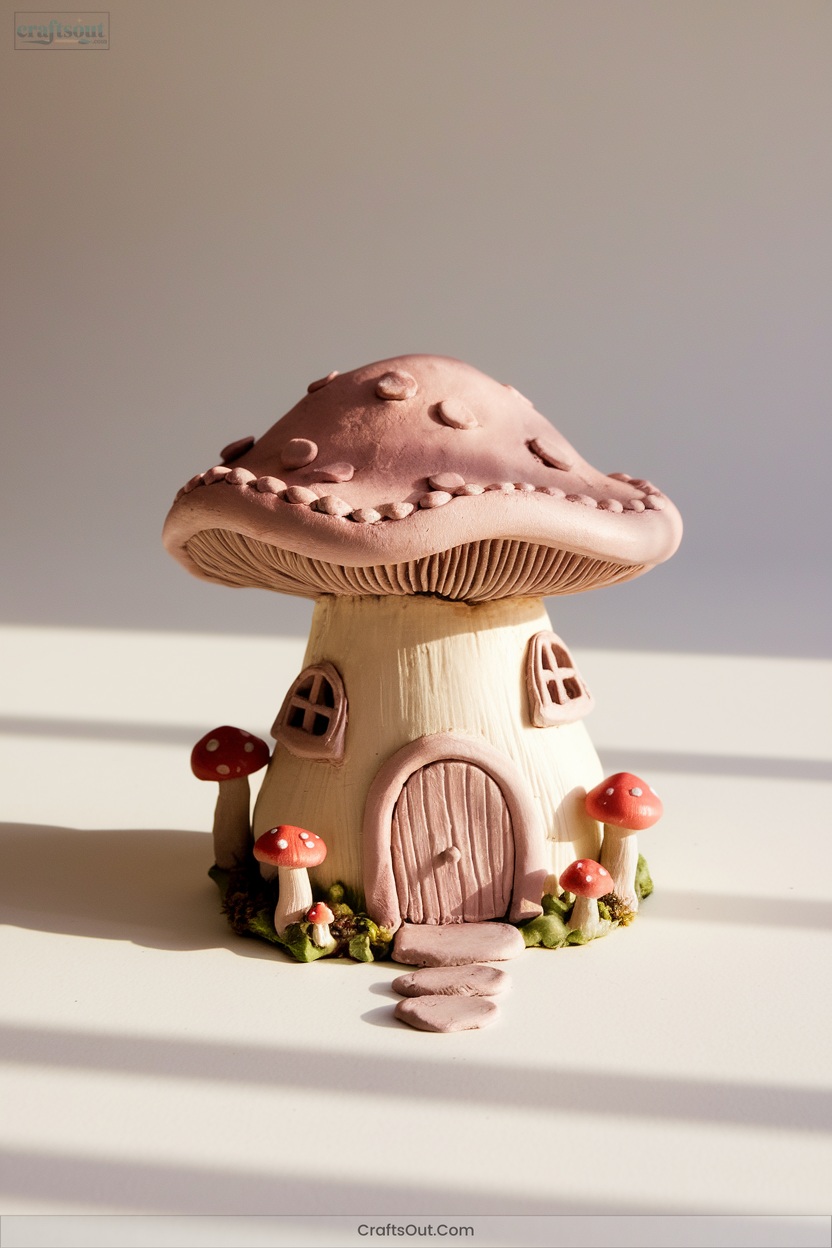 12 Charming Clay Crafts House Models You Can Create