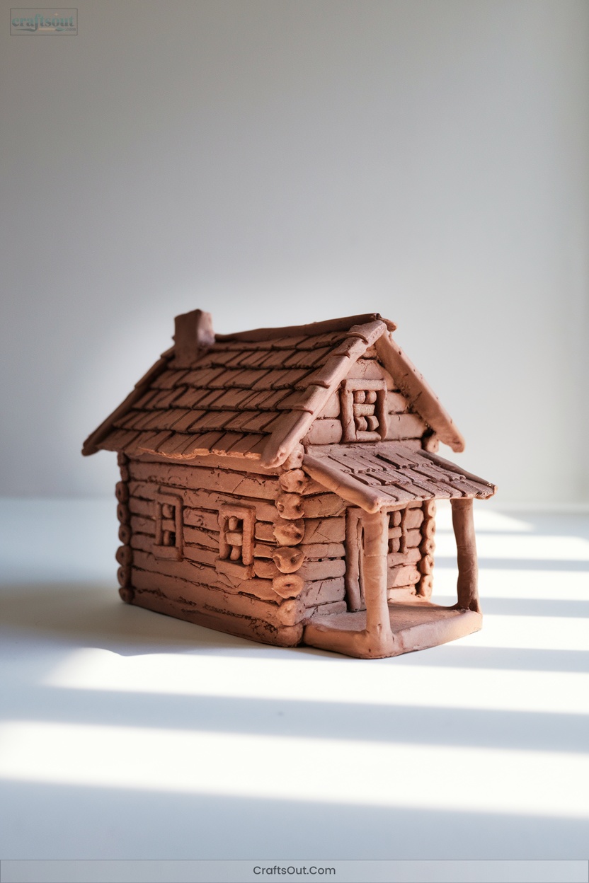 12 Charming Clay Crafts House Models You Can Create